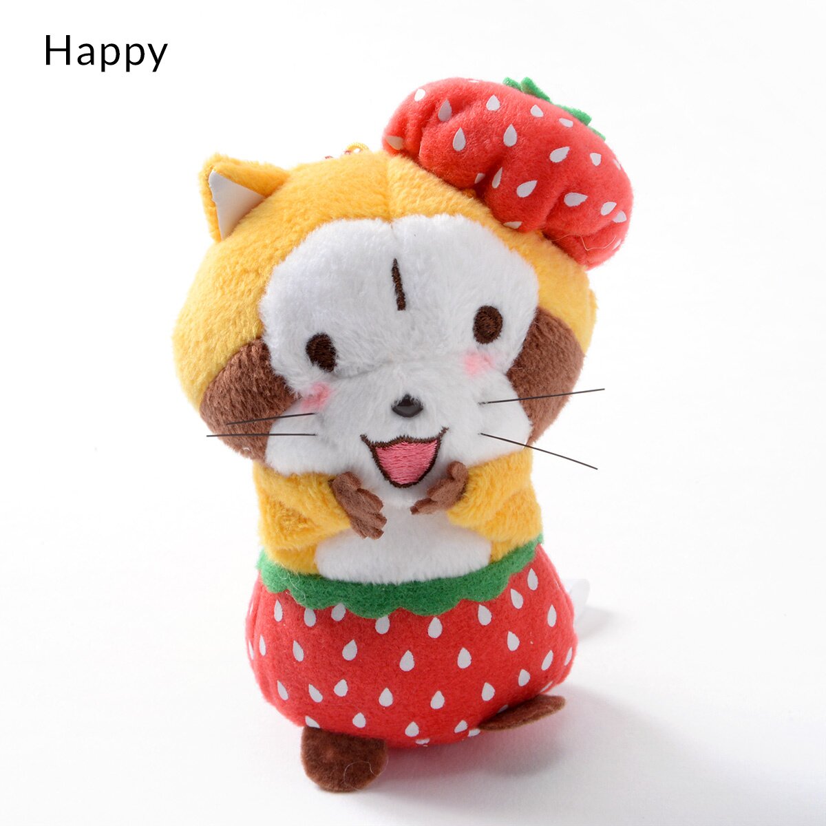 Rascal the Raccoon Strawberry Plush Collection (Ball Chain) - Tokyo ...