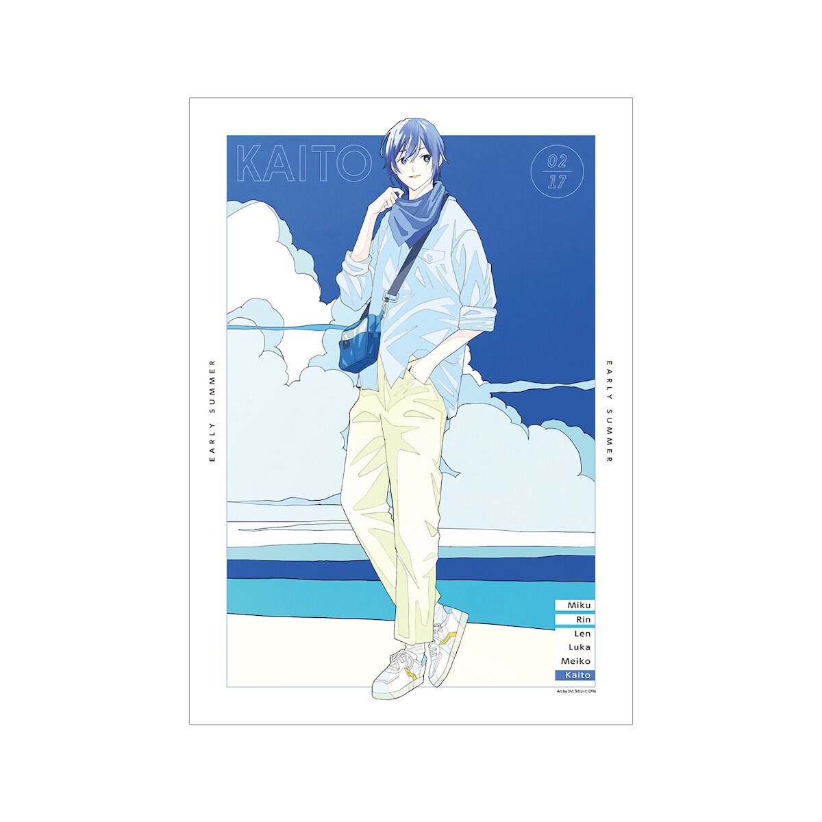 Piapro Characters Early Summer Ver. A3-Size Mat Poster Collection ...