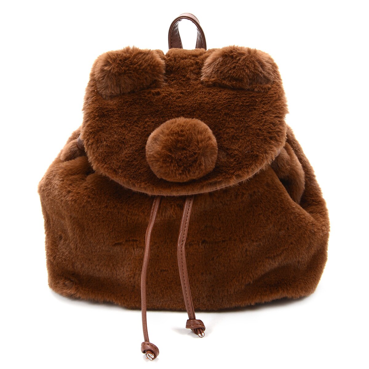 FLAPPER Bear Ears Faux Fur Backpack - Tokyo Otaku Mode (TOM)