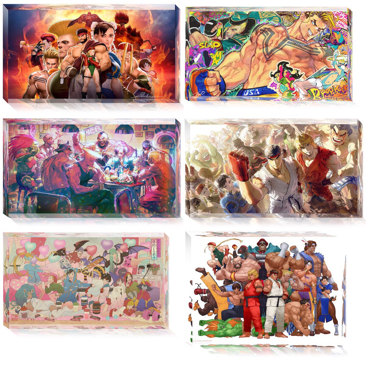 Street Fighter 35th Acrylic Block Collection - Tokyo Otaku Mode (TOM)