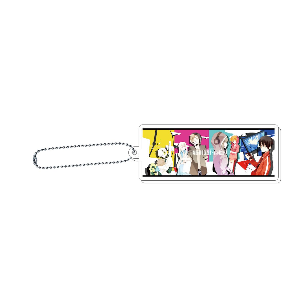 Kagerou Project Sidu Artworks Kagerou Days Ver. Acrylic Block Keychain ...