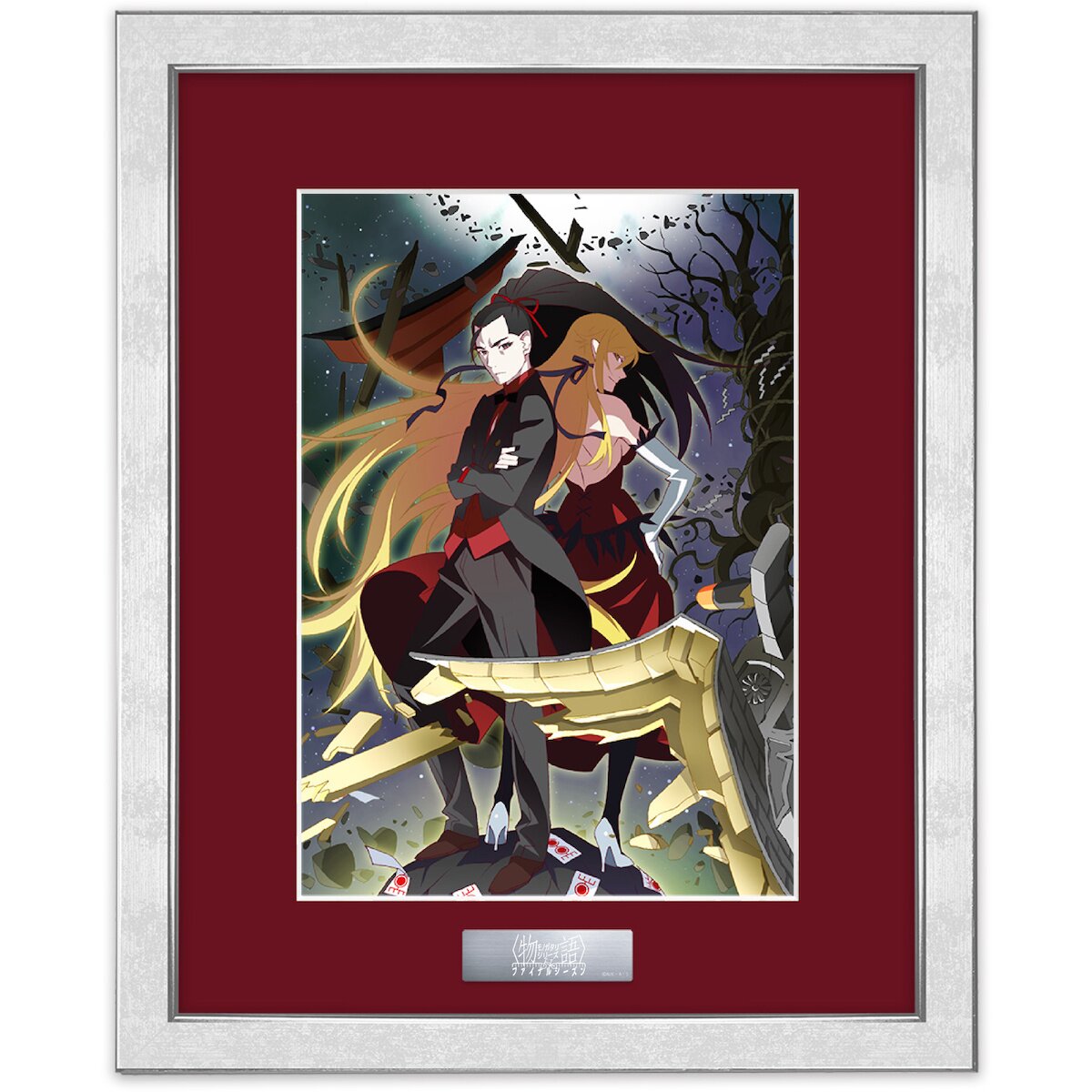 Monogatari Series Final Season Jacket Illustration Chara Fine Graph ...