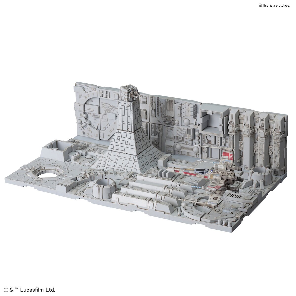 Star Wars: A New Hope 1/144 Scale Death Star Attack Set - Tokyo Otaku ...