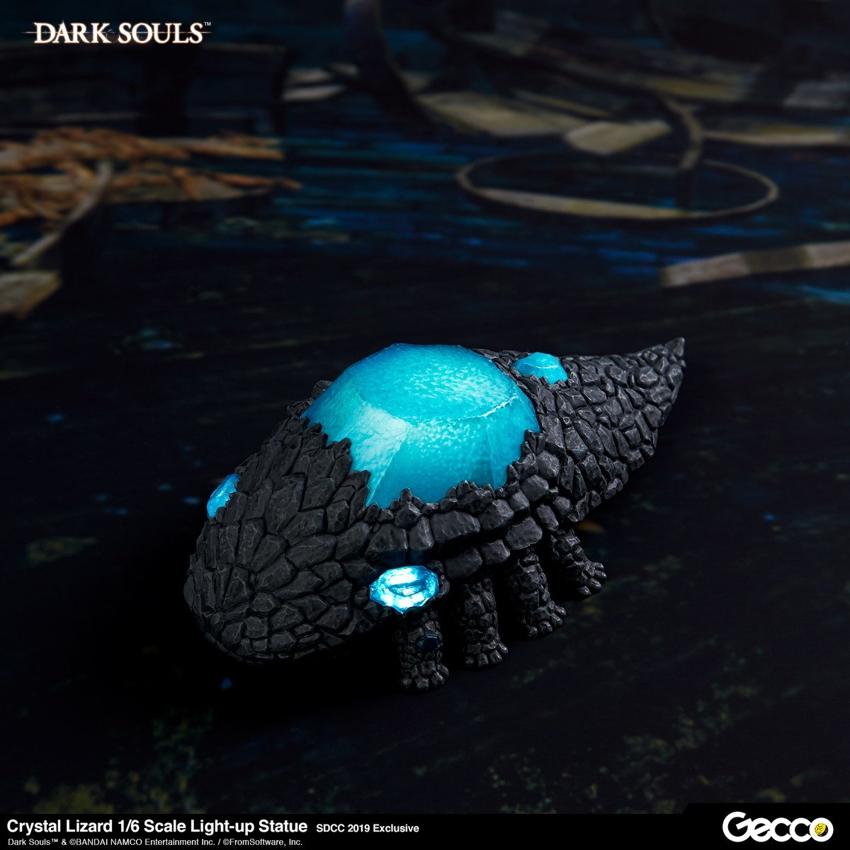 Dark Souls Crystal Lizard: SDCC 2019 Exclusive Edition 1/6 Scale Light ...