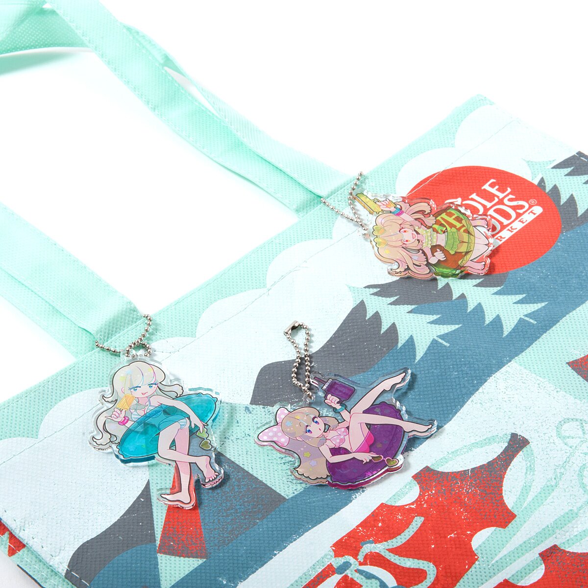 Summer Float Girl Acrylic Keychains - Tokyo Otaku Mode (TOM)
