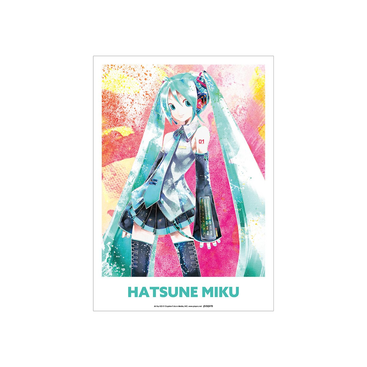 Hatsune Miku Ani-Art A3-Size Mat Effect Poster Collection Vol. 3 ...
