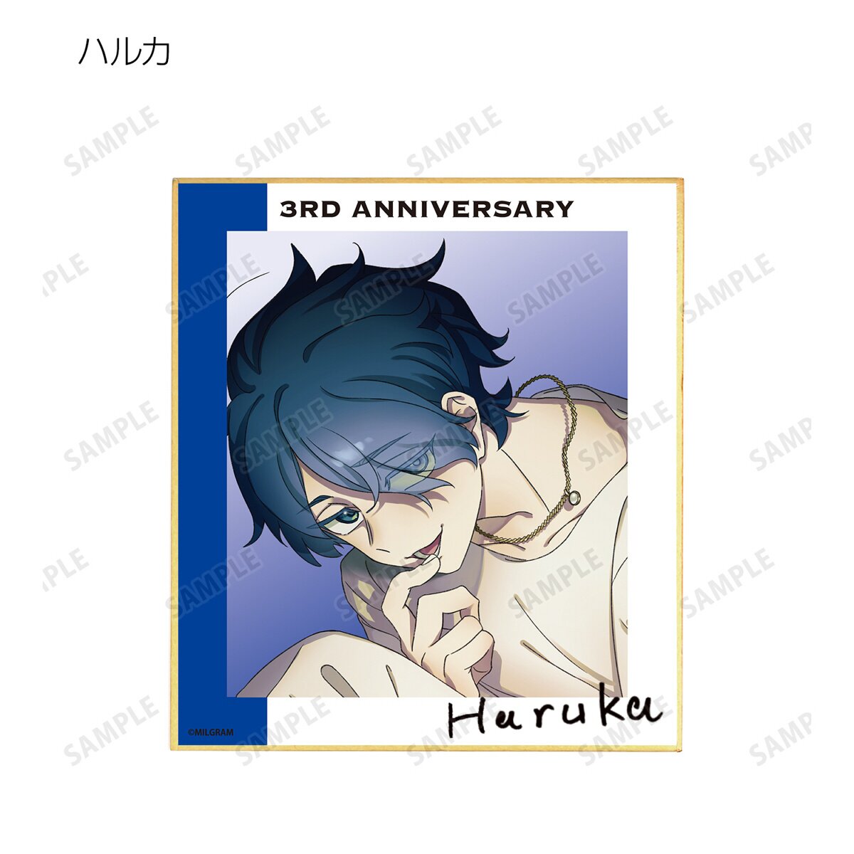 Milgram 3rd Anniversary Ver. Trading Mini Shikishi Board Complete Box ...