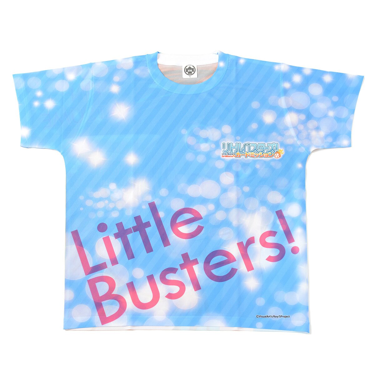 Little Busters! Full-Graphic Rin T-Shirt: VisualArt's/Key - Tokyo Otaku ...