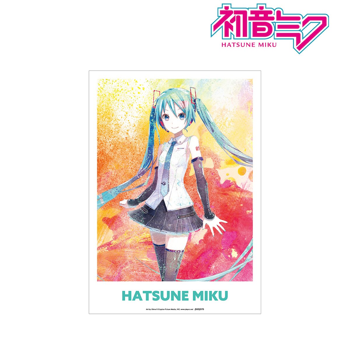 Hatsune Miku Ani-Art A3-Size Mat Effect Poster Collection Vol. 3 ...