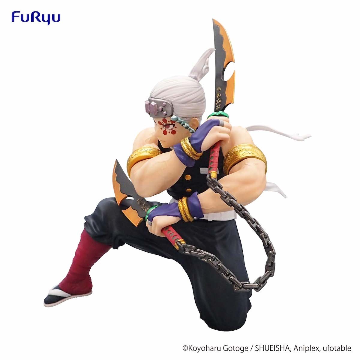 Demon Slayer: Kimetsu no Yaiba Tengen Uzui Noodle Stopper Figure ...