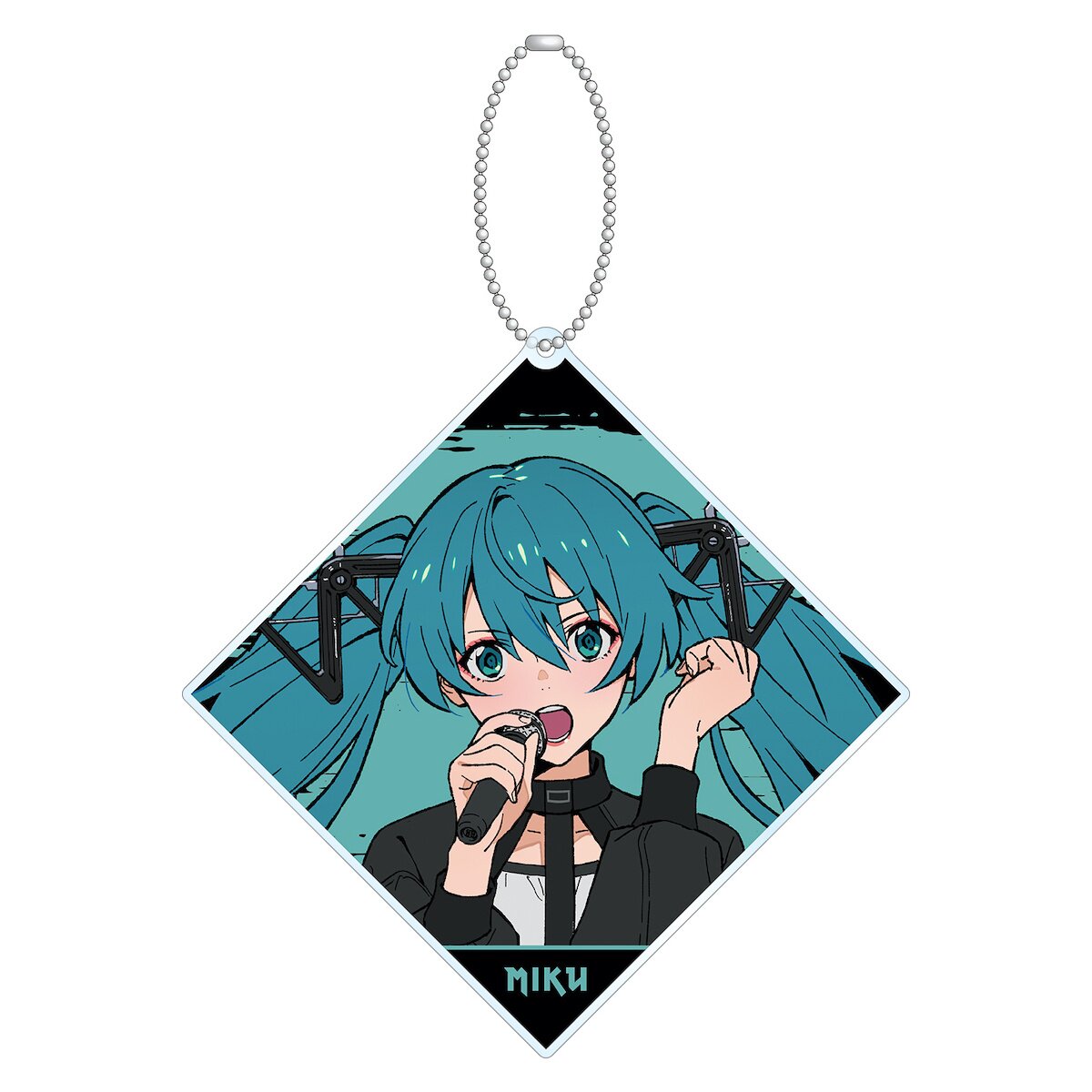Piapro Characters: Band Ver. Art by tarou2 Big Acrylic Keychain ...