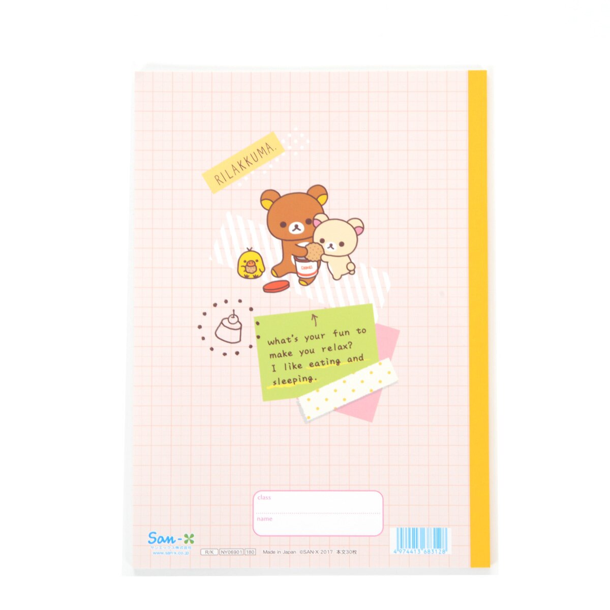 Rilakkuma Grid Notebooks: San-X - Tokyo Otaku Mode (TOM)