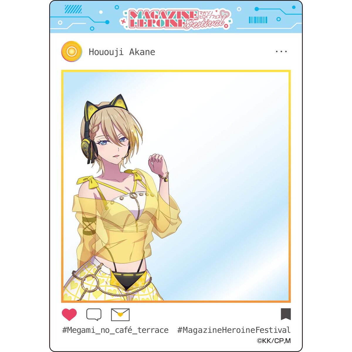 Magical Heroine Fes The Cafe Terrace and Its Goddesses Clear Card Set ...