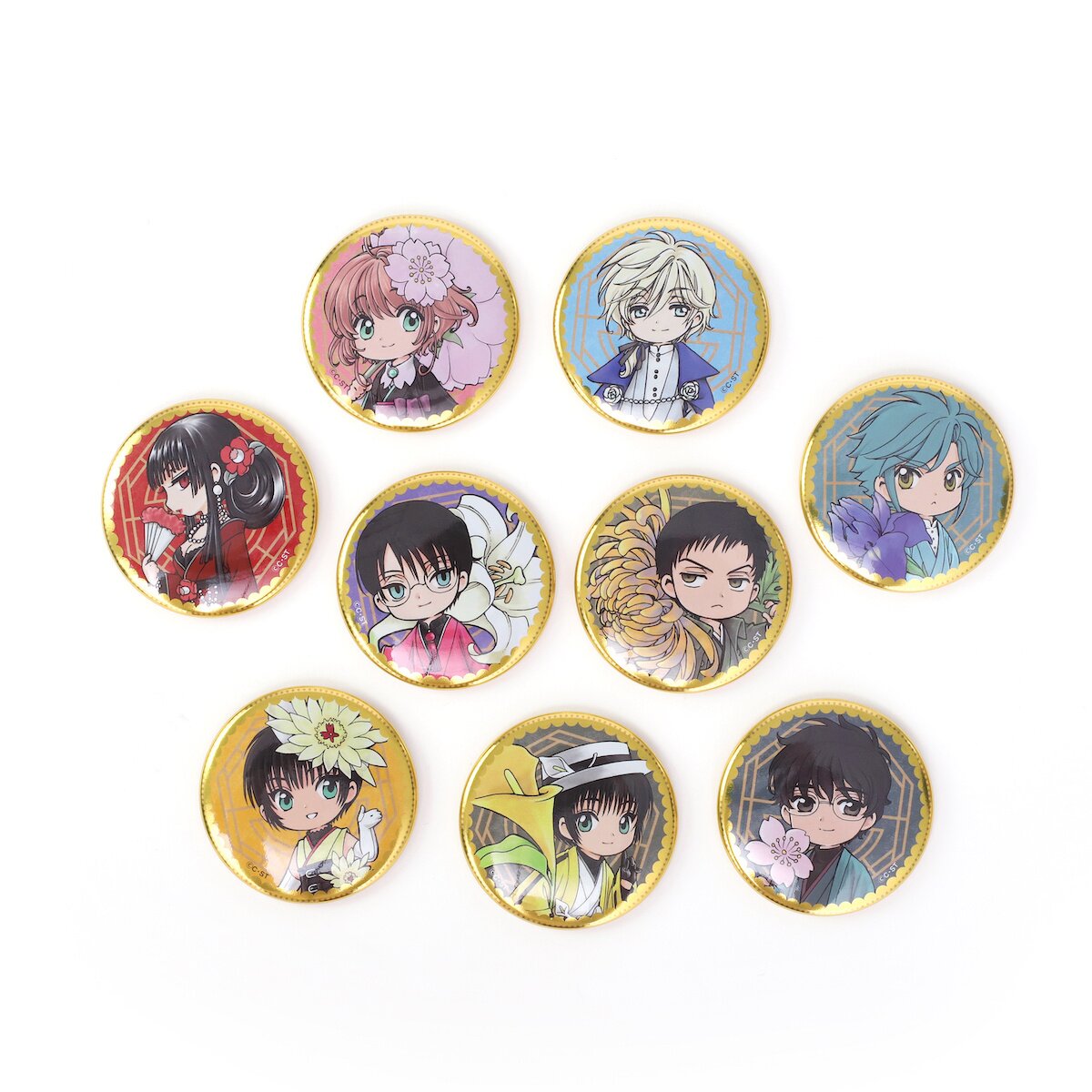 CLAMP 30th Anniversary Character Badge Collection B Box Set - Tokyo ...