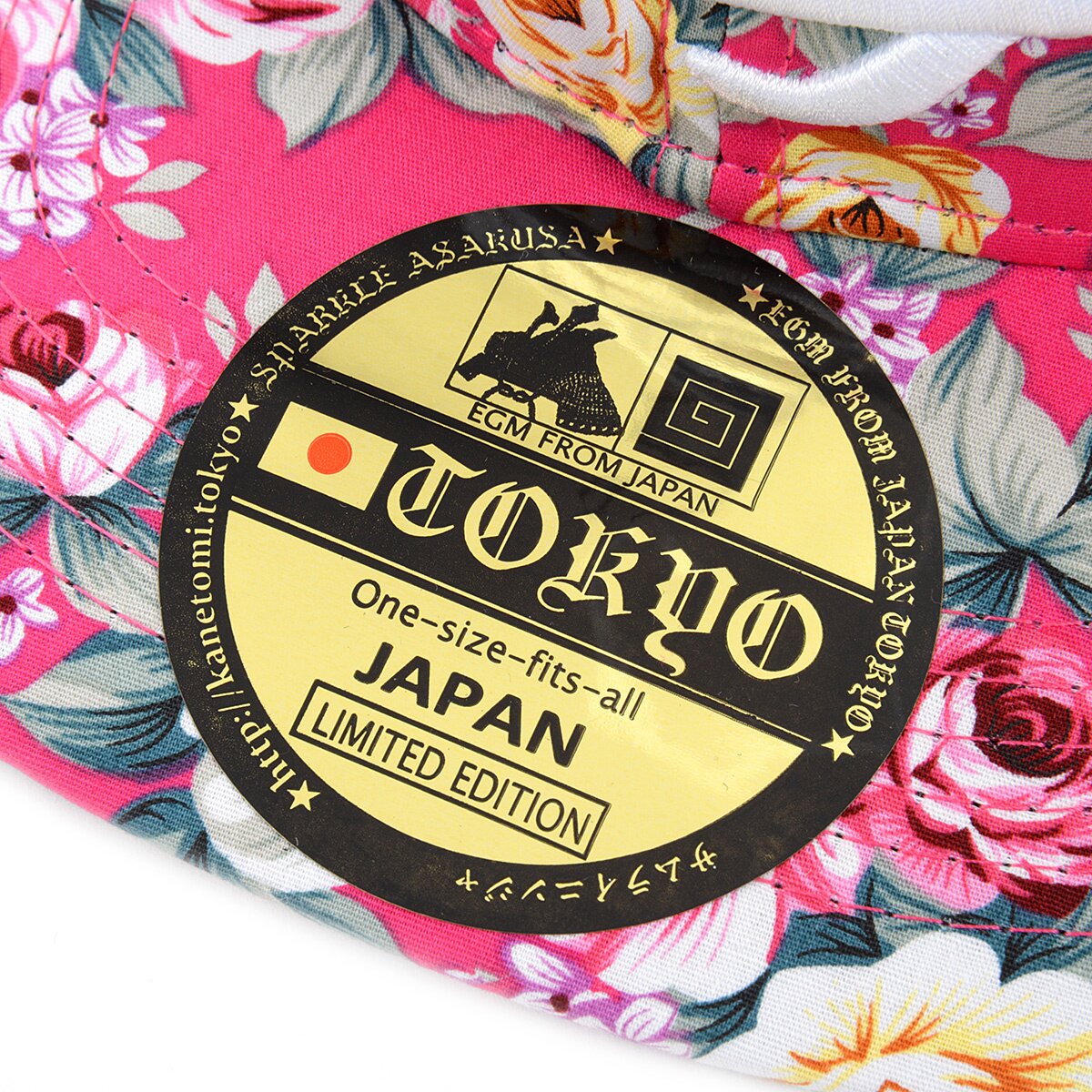 100% Cotton Tokyo Flower Pattern Hat - Tokyo Otaku Mode (TOM)