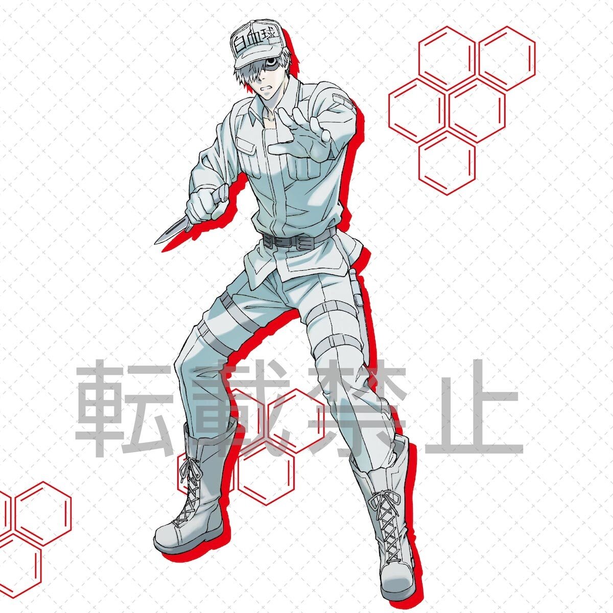 [Cells at Work!] White Blood Cell Premium Figure: Sega Interactive ...