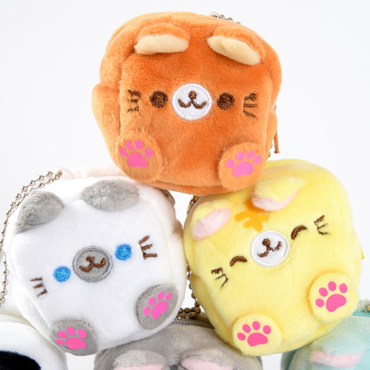 Square Cat Plush Coin Cases - Tokyo Otaku Mode (TOM)
