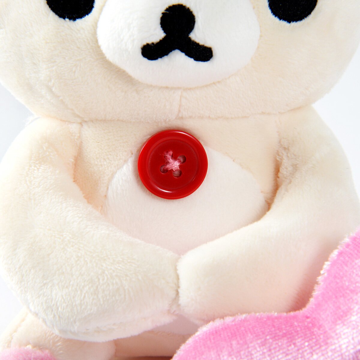 Rilakkuma Desktop Korilakkuma Heart Plush: San-X - Tokyo Otaku Mode (TOM)