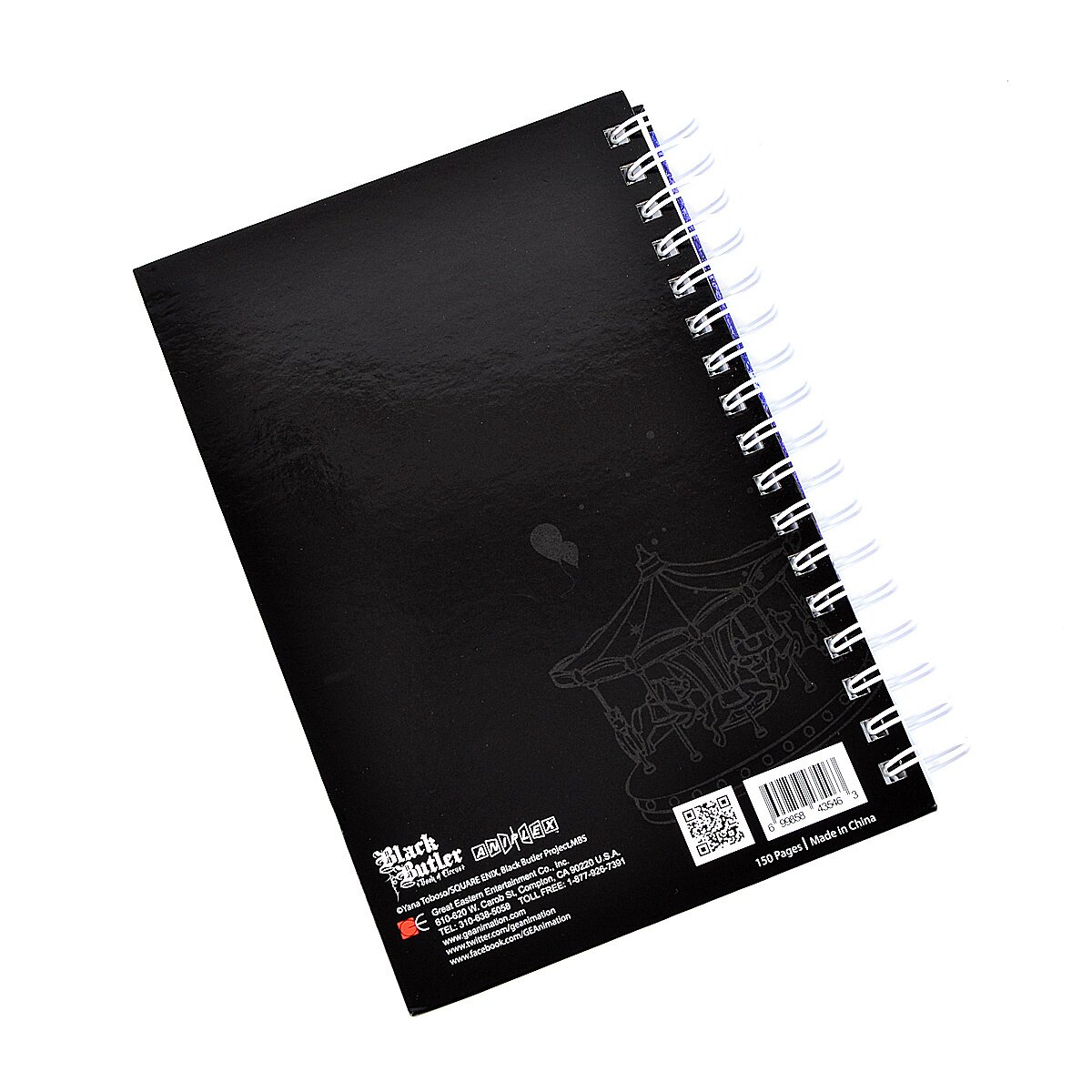 Black Butler Ciel & Sebastian Hardcover Notebook - Tokyo Otaku Mode (TOM)