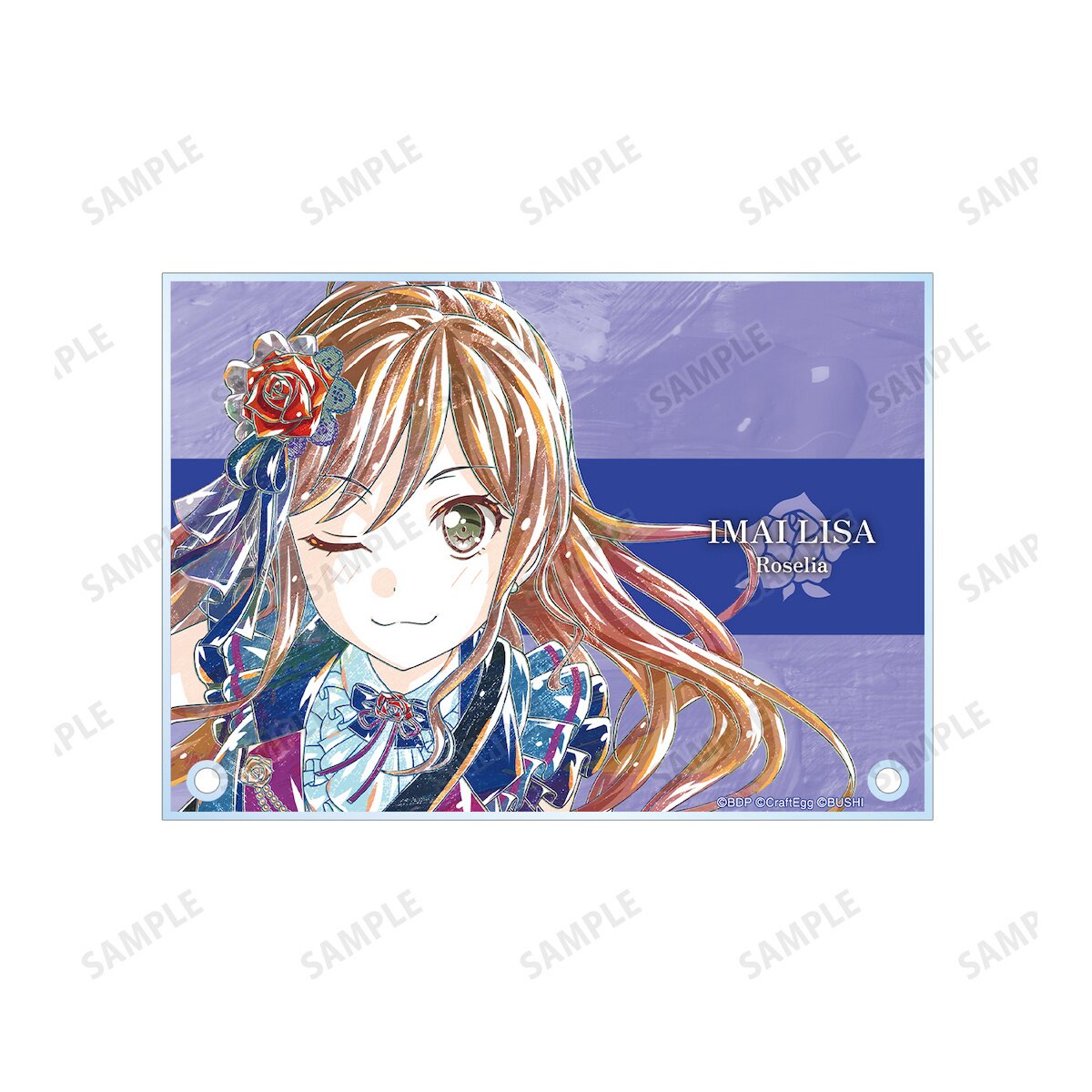 BanG Dream! Girls Band Party! Ani-Art Roselia Double Acrylic Panel ...