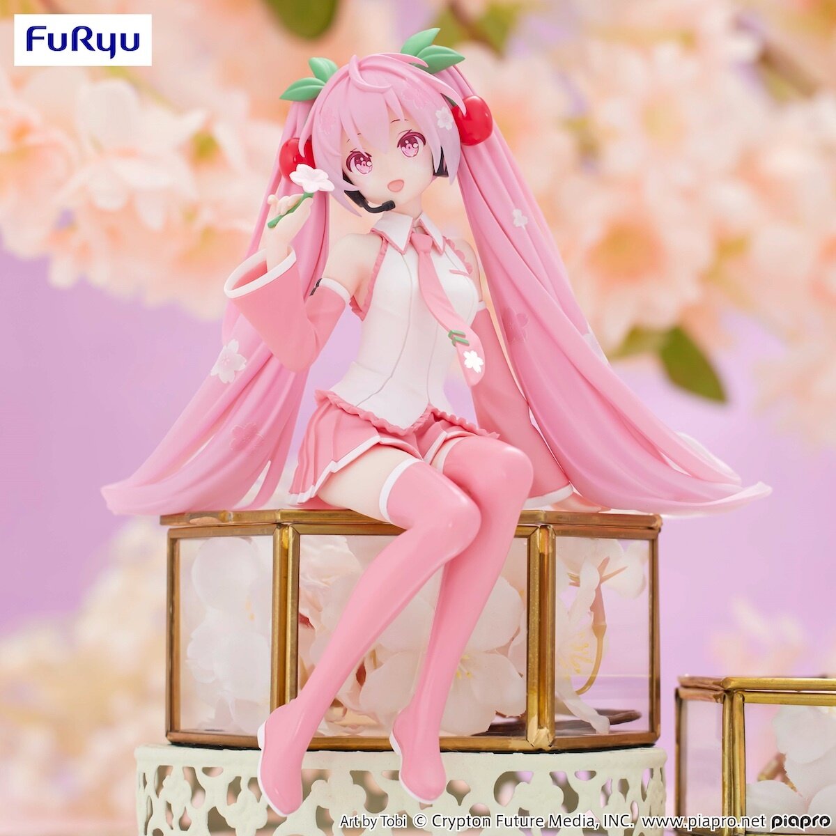 Hatsune Miku: Sakura Miku 2024 Ver. Noodle Stopper Figure - Tokyo Otaku ...