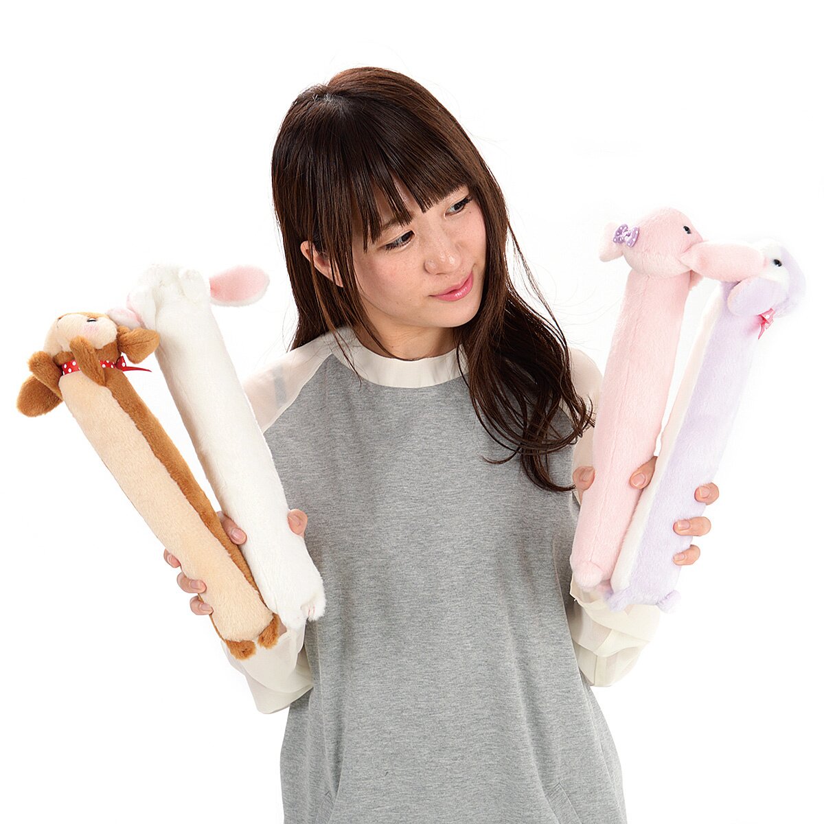 Pote Usa Loppy Long Squeaking Rabbit Plush Collection: Amuse - Tokyo ...