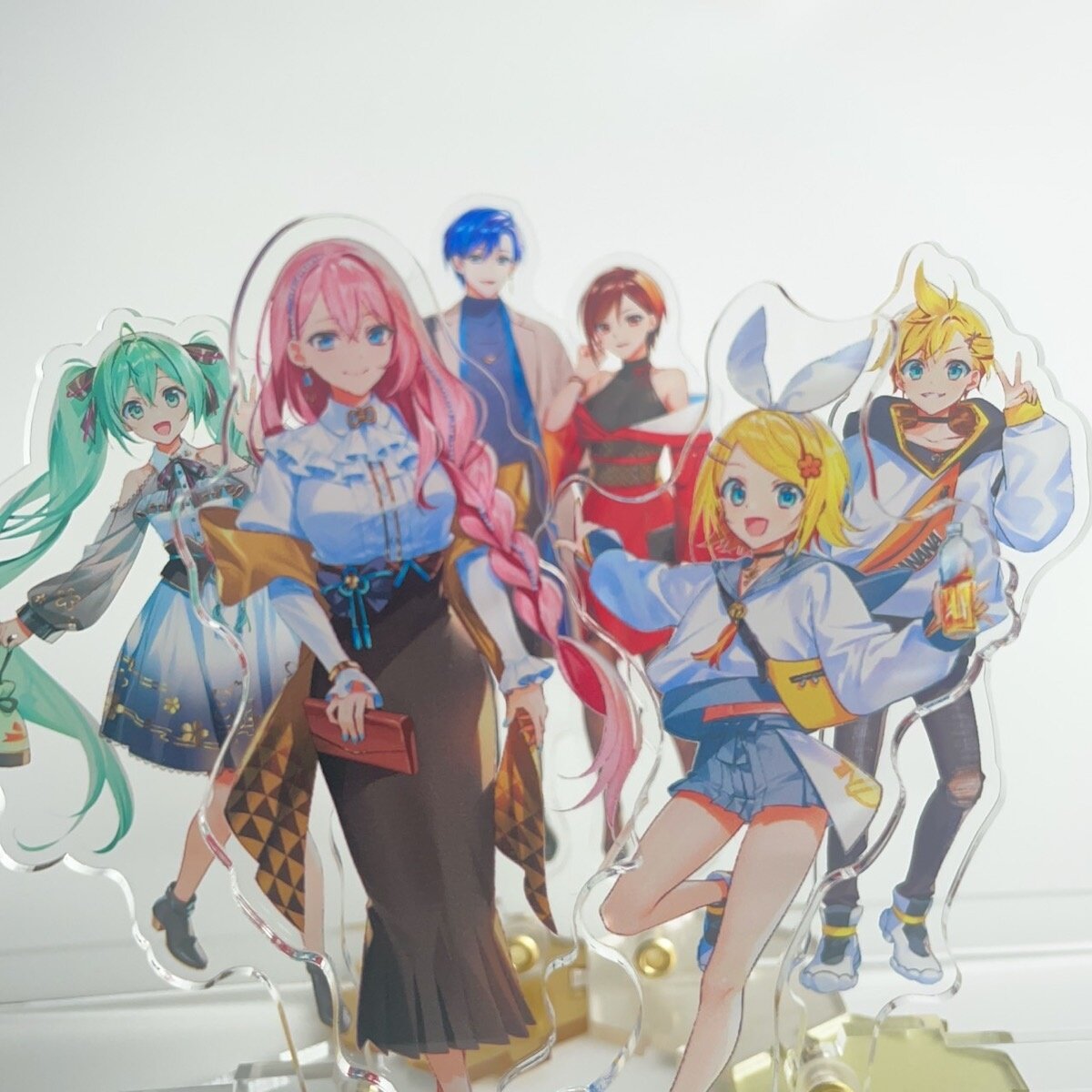 Piapro Characters Creative Acrylic Stick with Combinable Display Stand ...