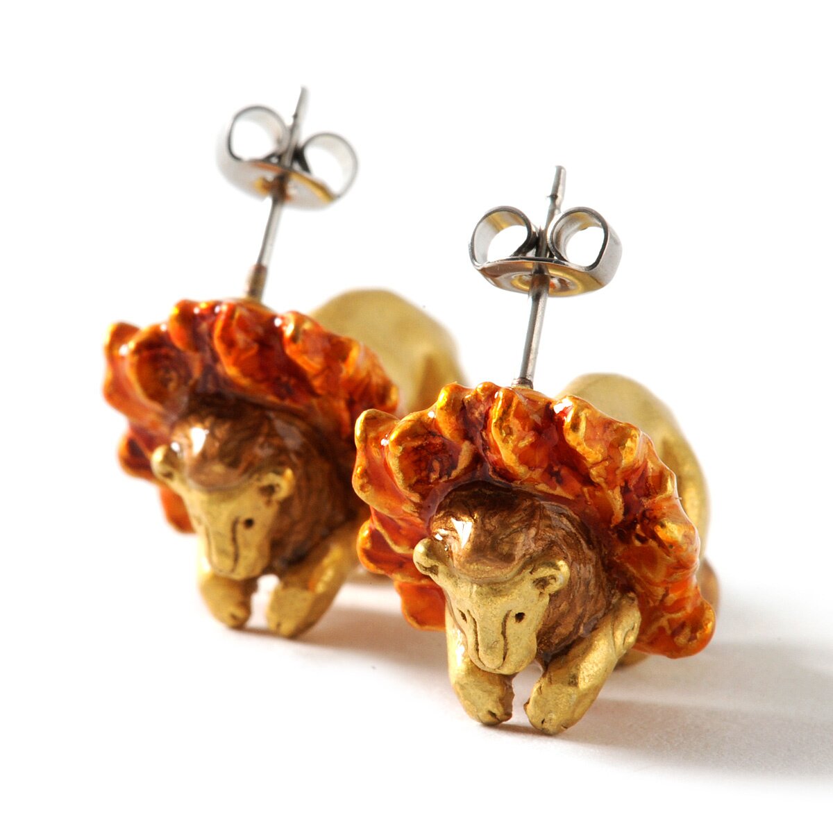Palnart Poc Lion Earrings: Palnart Poc - Tokyo Otaku Mode (TOM)