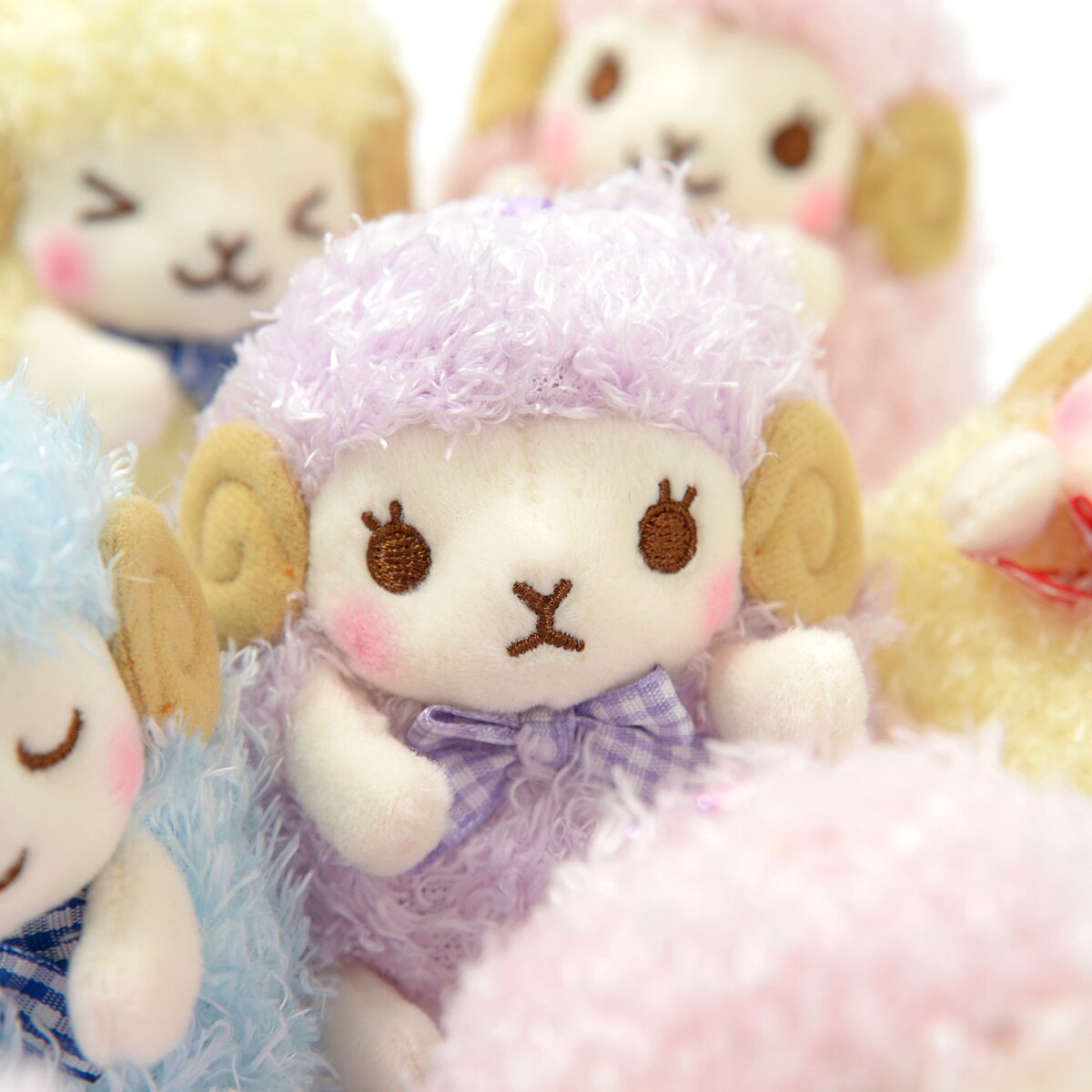 Wooly Lovely Face Sheep Plush Collection (Ball Chain) - Tokyo Otaku ...