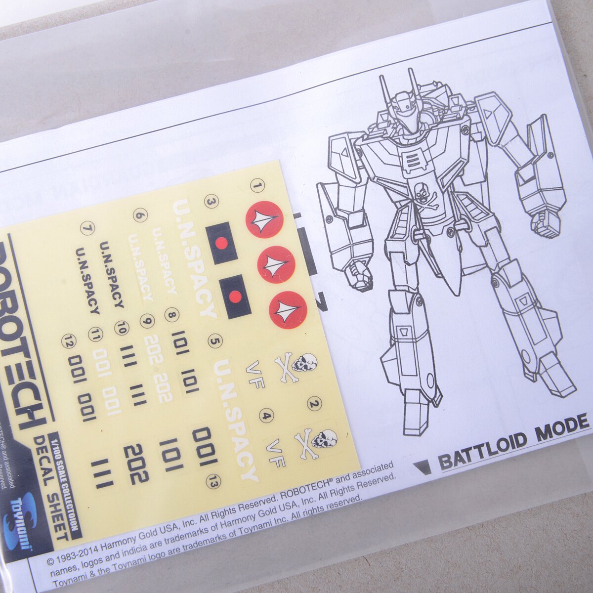 Robotech VF-1S Roy Fokker Veritech - Tokyo Otaku Mode (TOM)