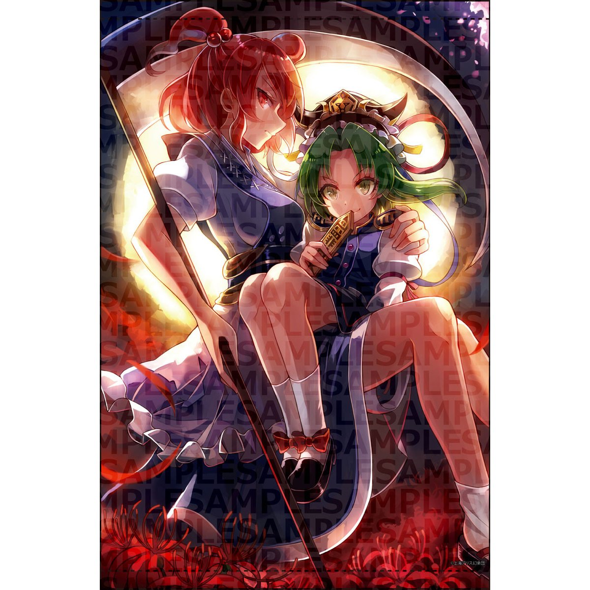 Touhou Tapestry Eiki And Komachi Tokyo Otaku Mode Tom