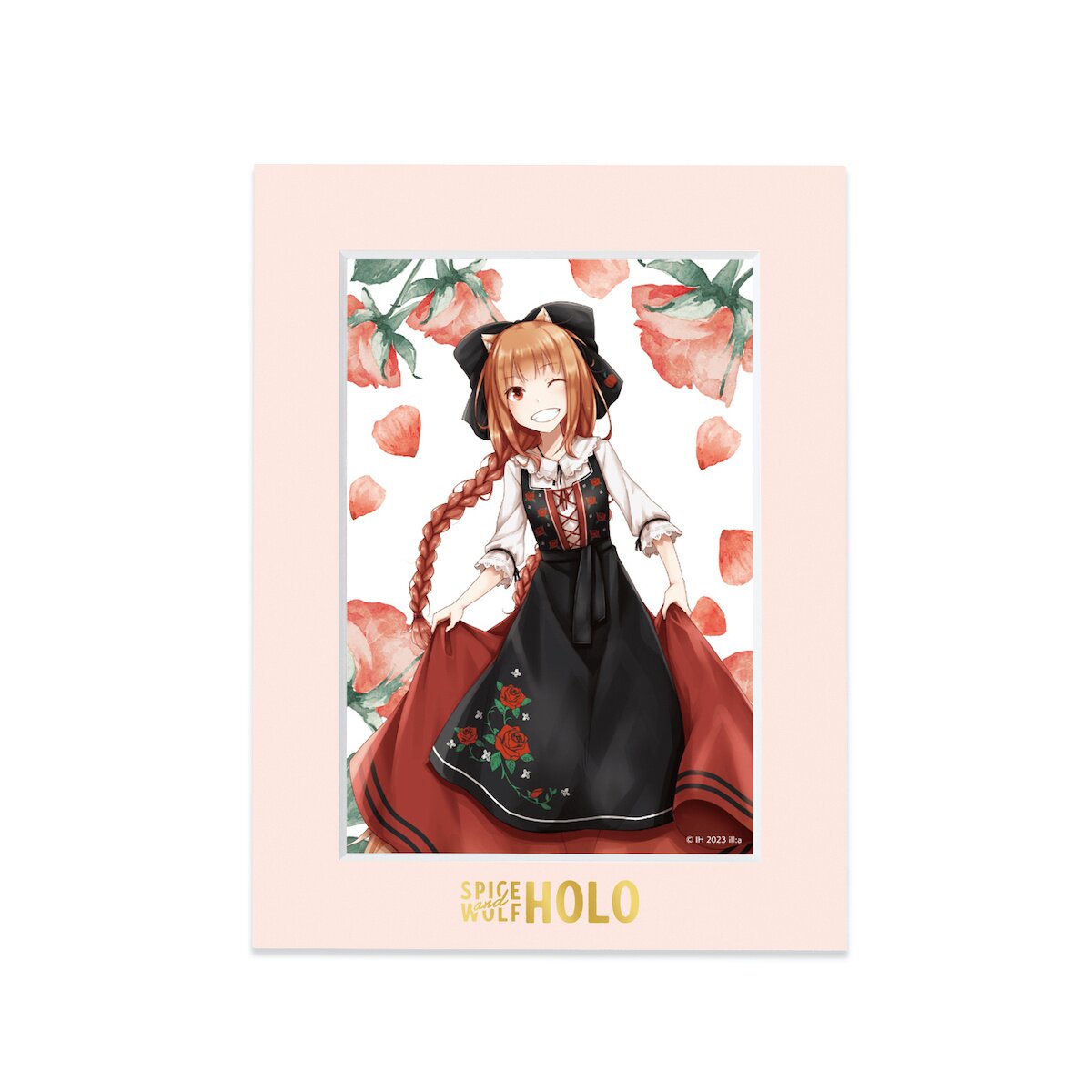 Spice and Wolf Jyuu Ayakura Illustration Chara Fine Mat Collection ...