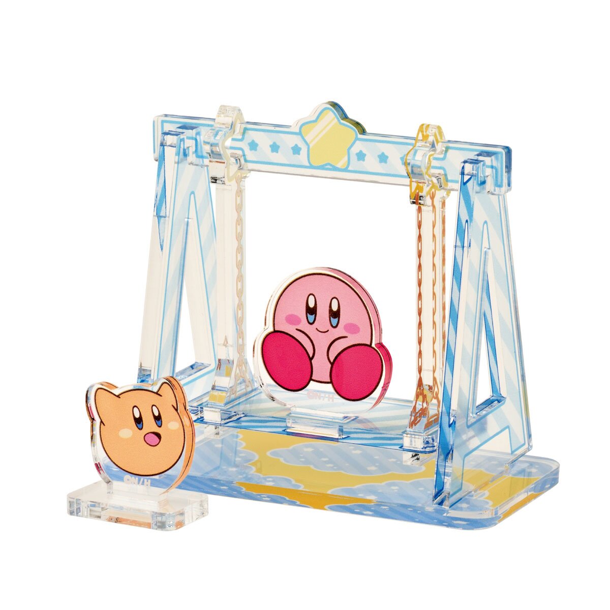 Kirby and Scarfy Swing Moving Acrylic Diorama Stand - Tokyo Otaku Mode ...