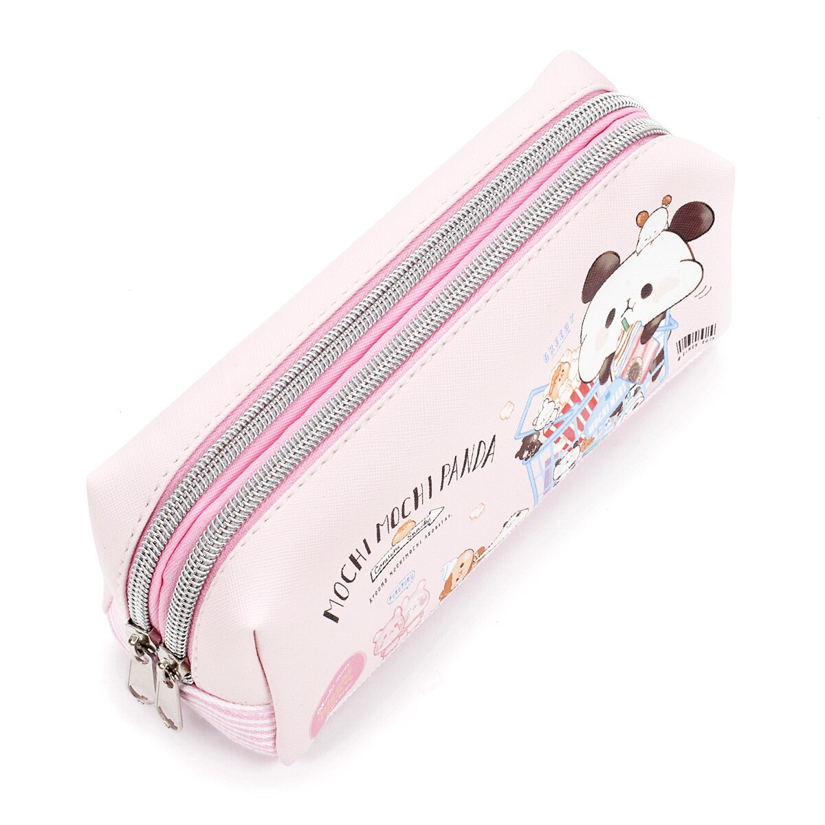 Mochi Mochi Panda Mochi Mochi Market Dual Zipper Pen Case - Tokyo Otaku ...