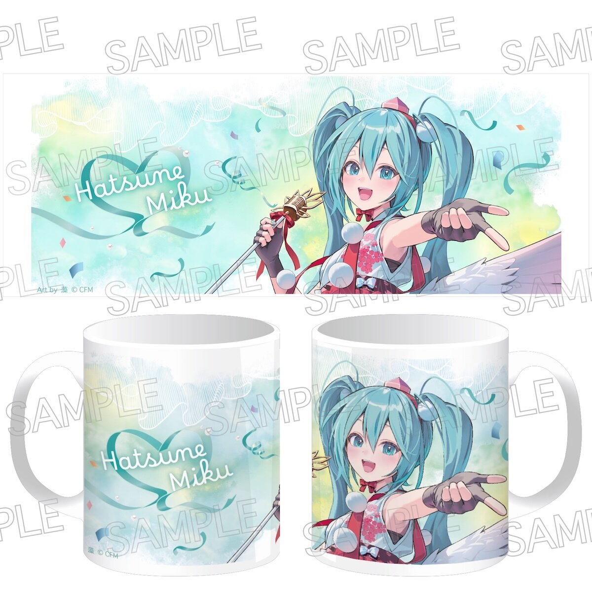 Hatsune Miku Ayakashi Stage Mug Karasutengu - Tokyo Otaku Mode (TOM)