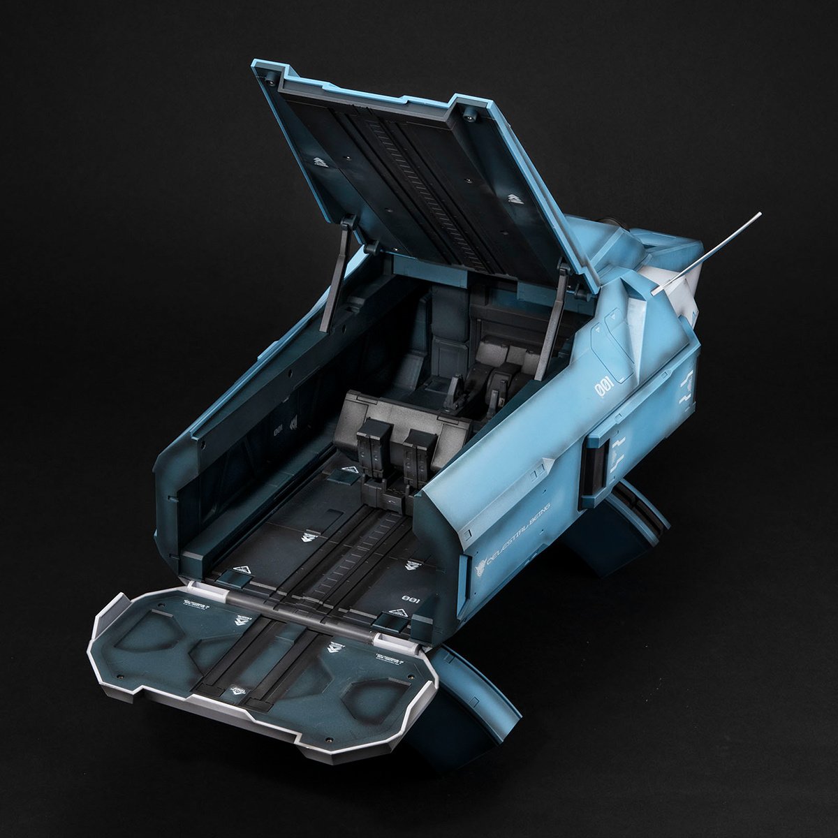 Realistic Model Series Gundam 00 Ptolemy Container: Renewal Edition for ...