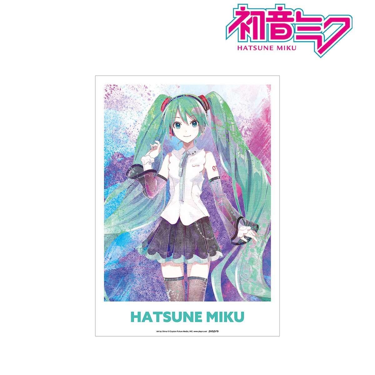 Hatsune Miku Ani-Art A3-Size Mat Effect Poster Collection Vol. 3 ...