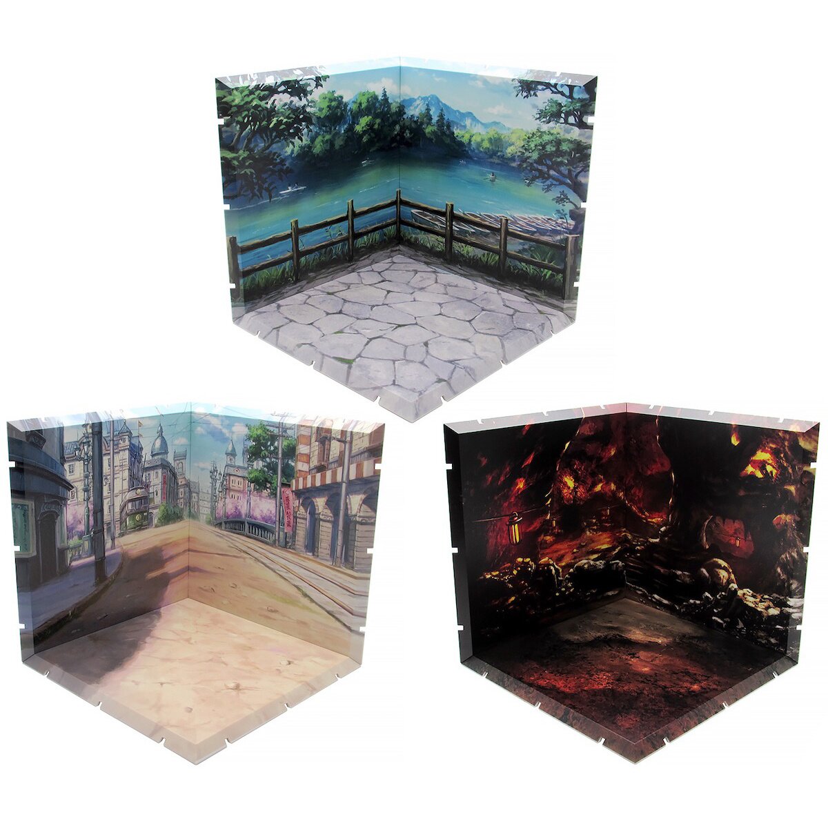 Dioramansion Lake Bishamon / Imperial Capital (Daytime) / Cavern ...