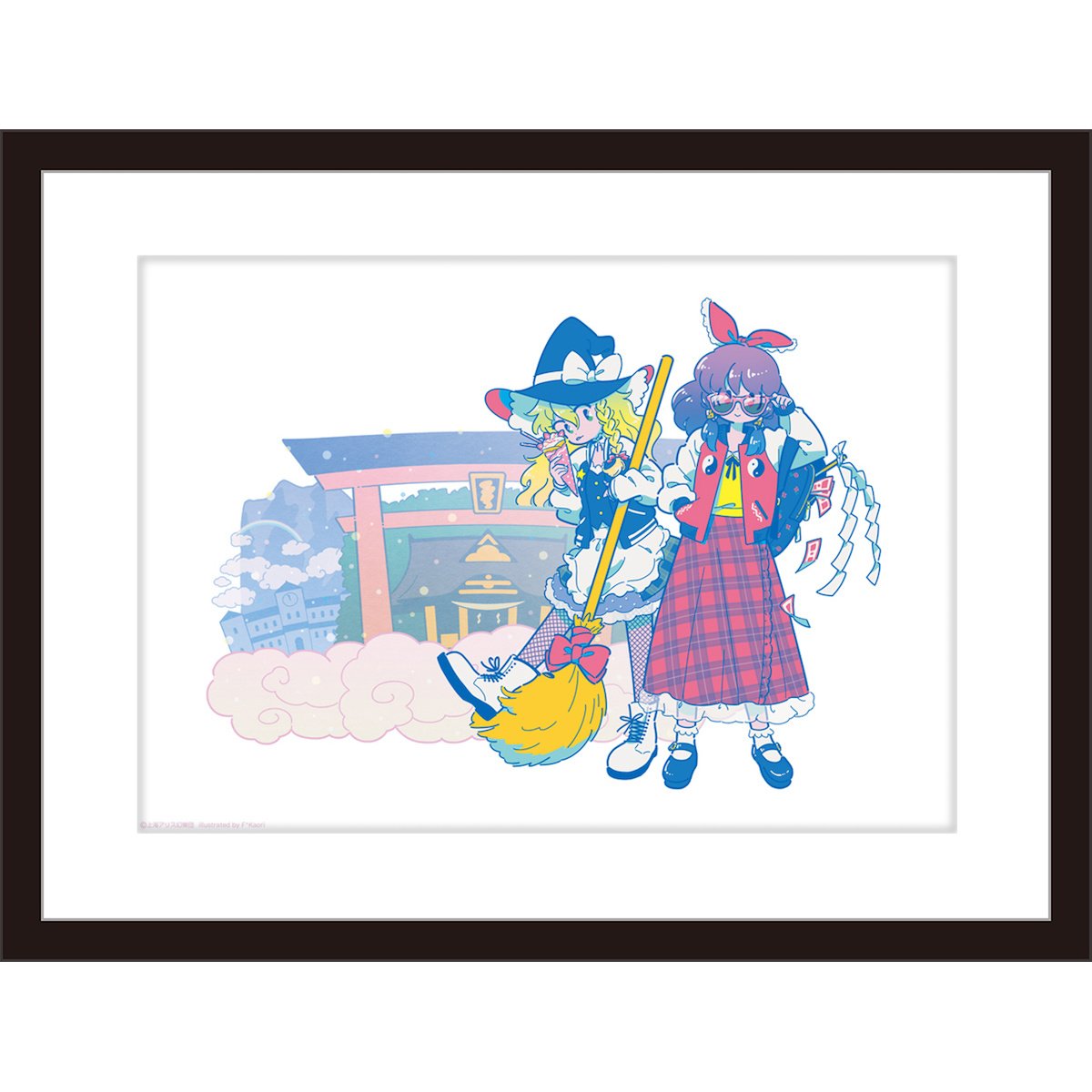 Touhou Mistgraph Art Canvas Board - Tokyo Otaku Mode (TOM)