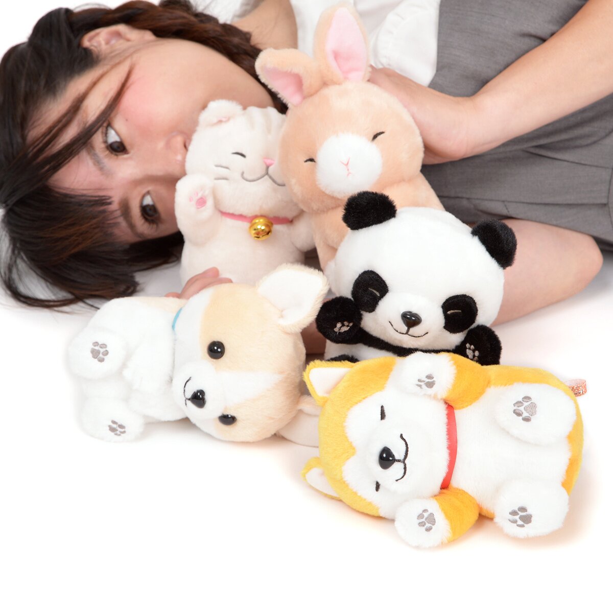 Dokodemo Nekkorogari Tai Animal Plush Collection (Standard): Amuse ...
