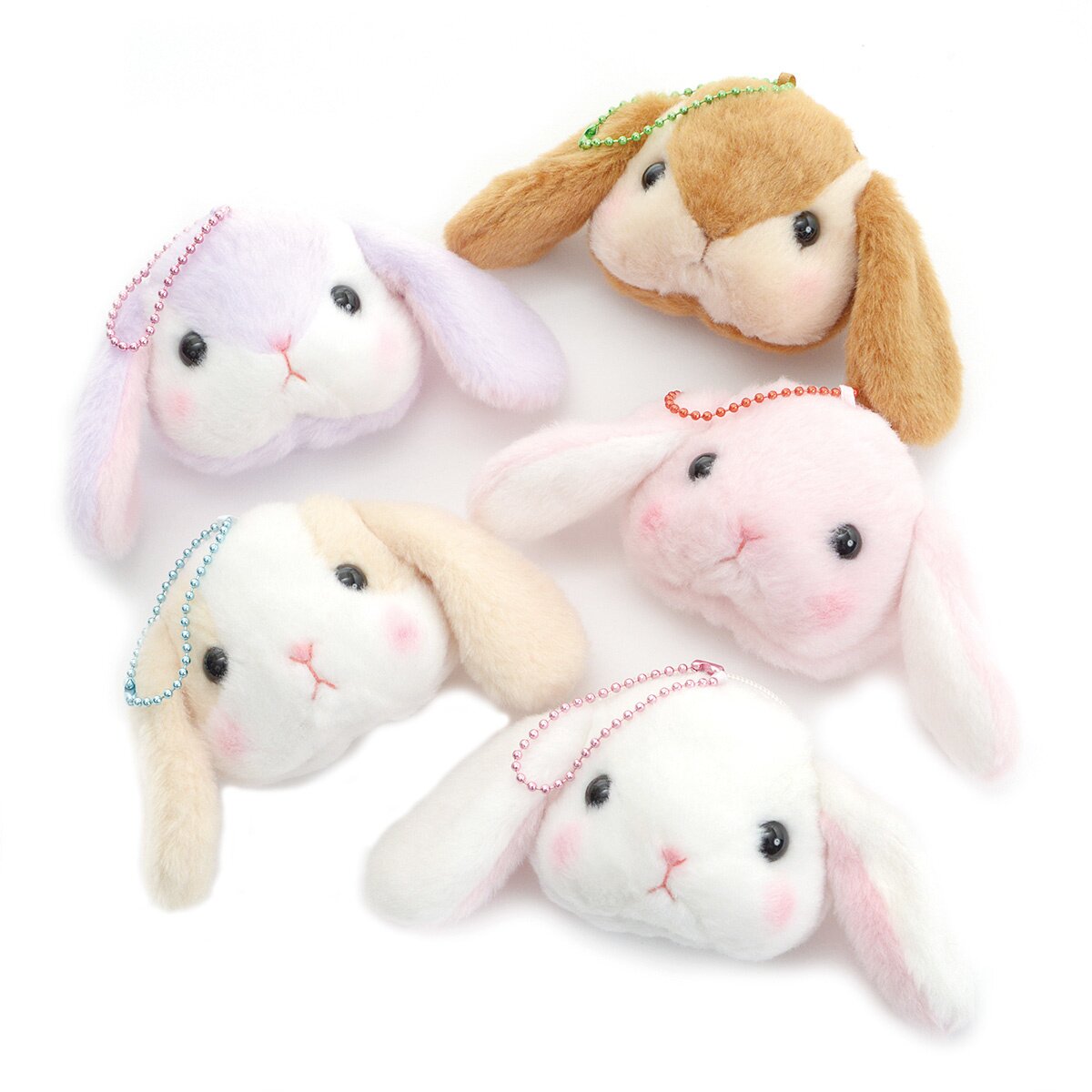 Pote Usa Loppy Chibi Face Pouches - Tokyo Otaku Mode (TOM)