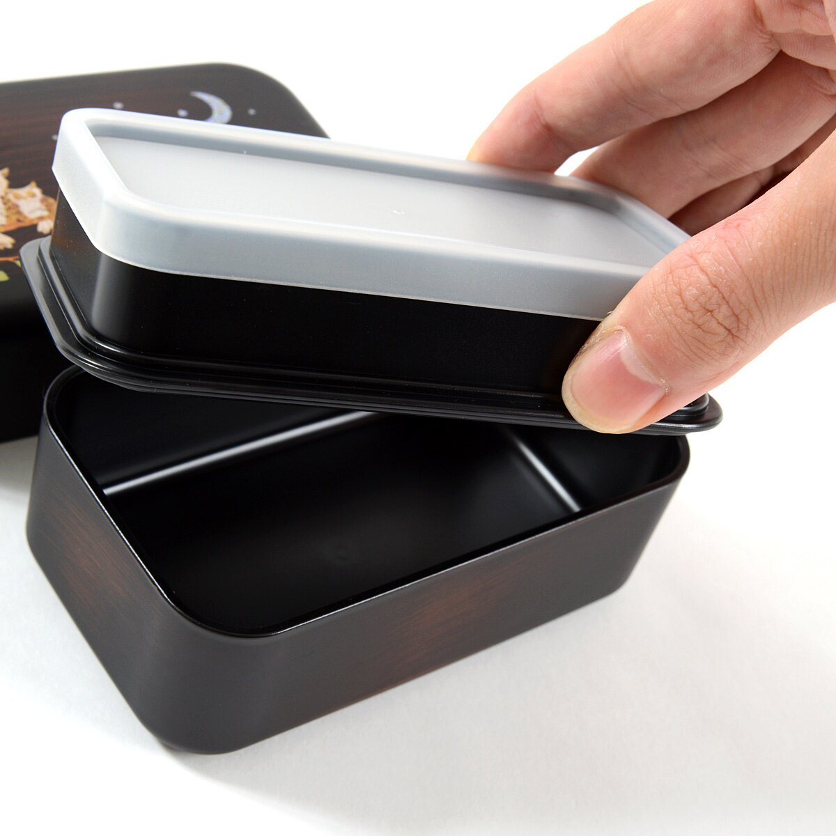 Maki-e Owl 2-Tier Mini Bento Box - Tokyo Otaku Mode (TOM)