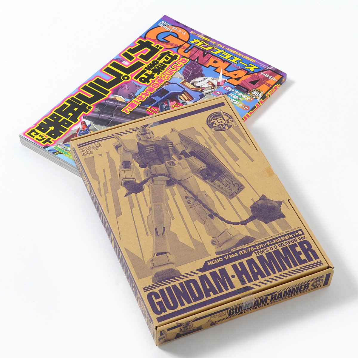 Gunpla Ace Special Issue (Tentative Title) w/ Bonus High Grade Hammer ...