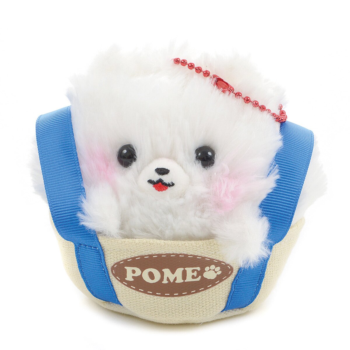 Fuwa-mofu Pometan Trip in a Bag Dog Plush Collection (Ball Chain) - Tokyo Otaku Mode (TOM)