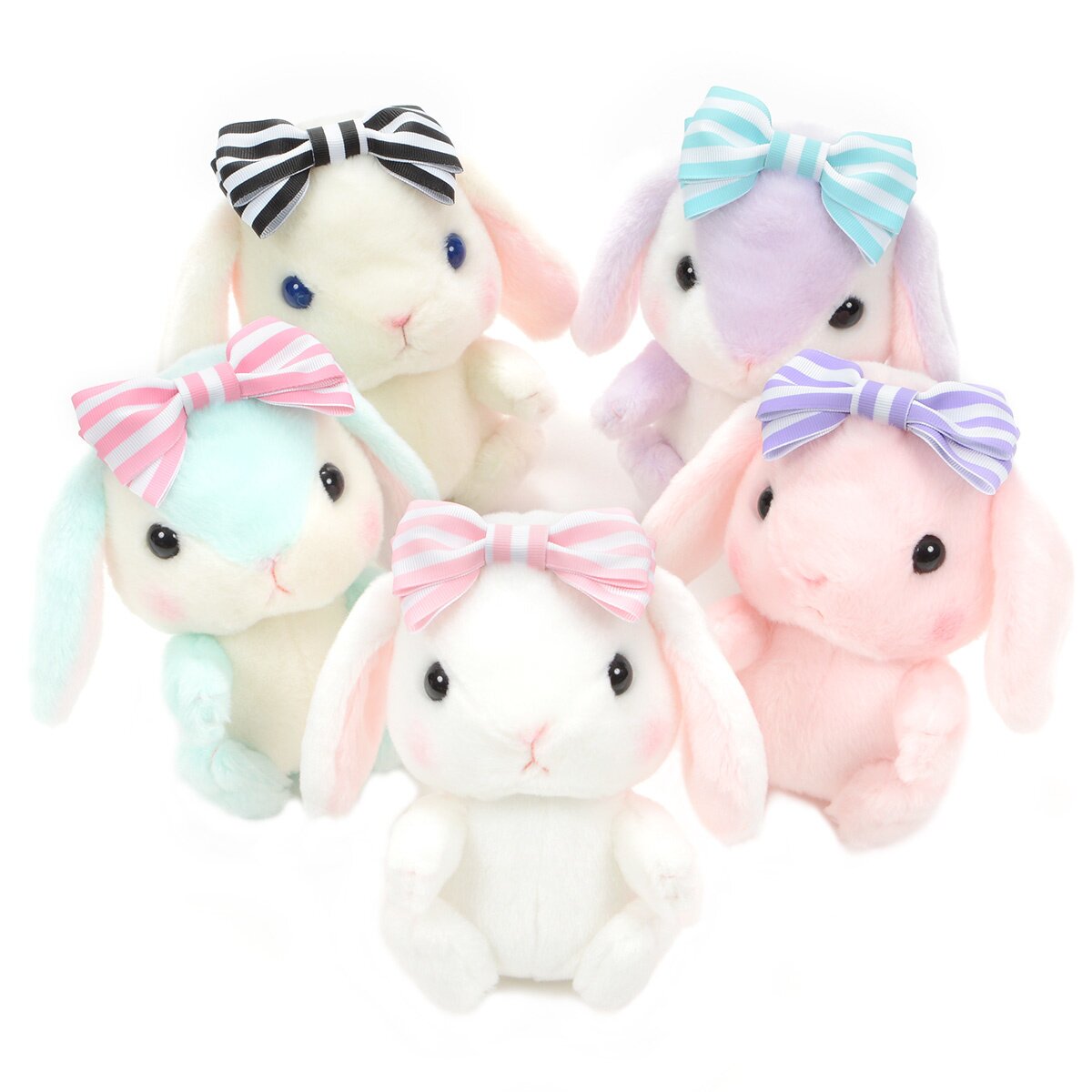 Pote Usa Loppy Dolly Rabbit Plush Collection (Standard) - Tokyo Otaku ...