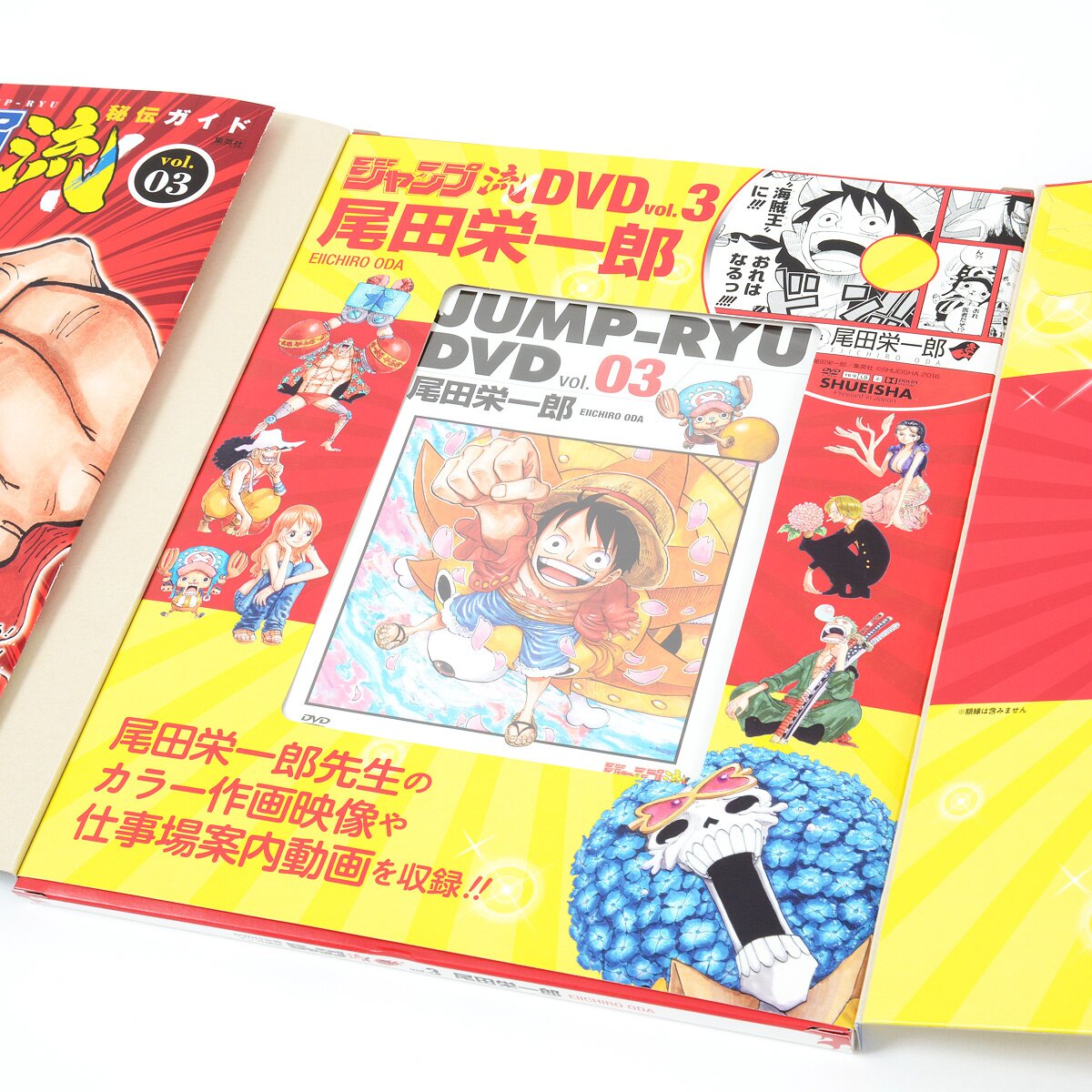 Jump-Ryu! Vol. 3 One Piece w/ Manga Drawing Tutorial DVD - Tokyo Otaku ...