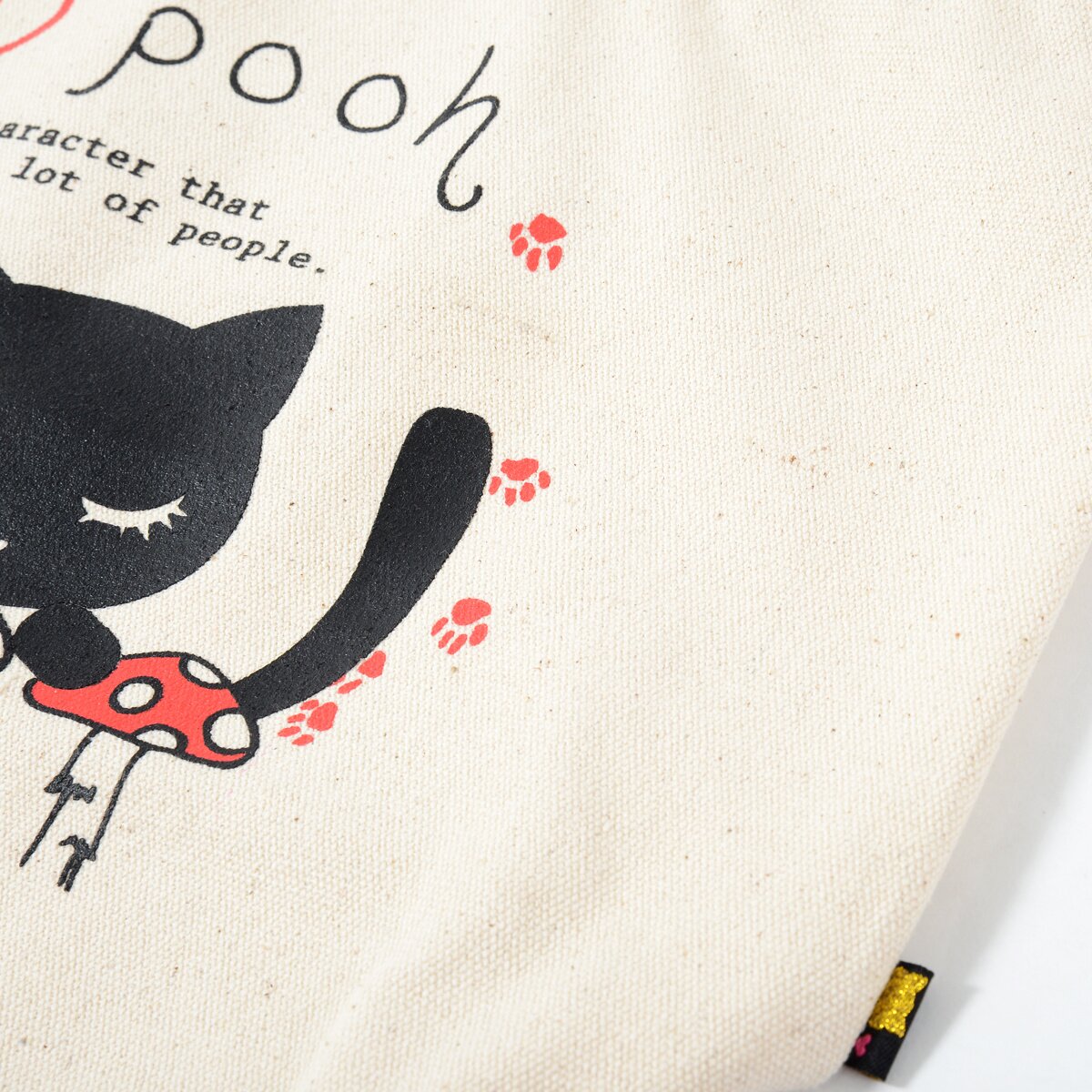 Osumashi Pooh-chan Mushrooms & Pooh-chan Tote Bags - Tokyo Otaku Mode (TOM)