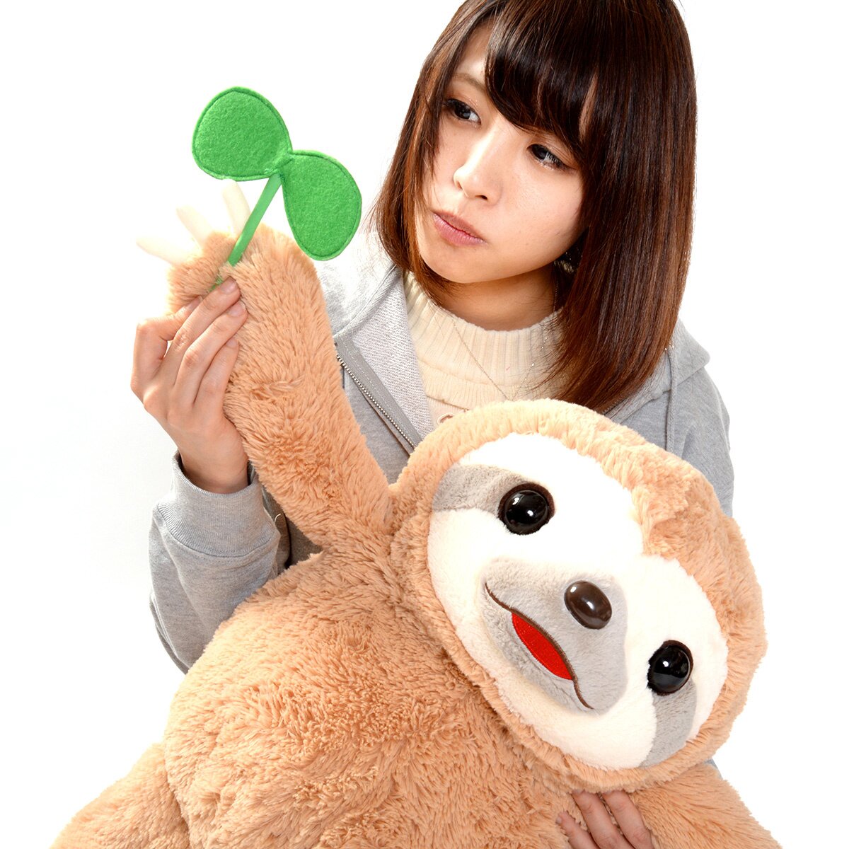 Namakemono no Mikke Mattari Hi Sloth Plush Collection (Big): Amuse ...