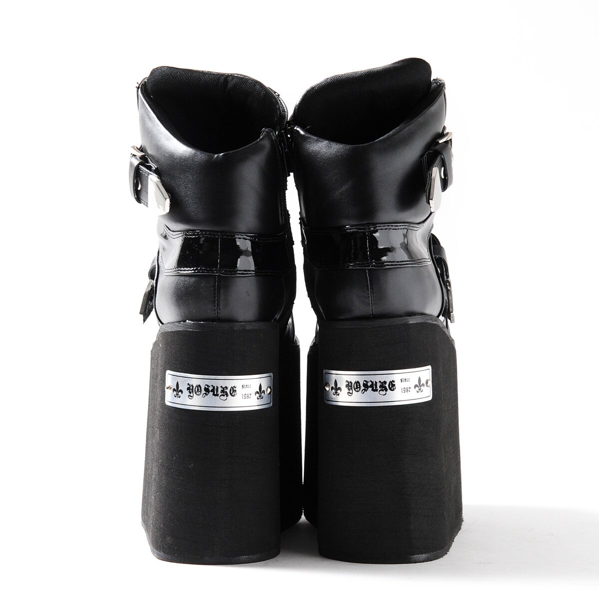 YOSUKE 2015SS Ultra Thick Soled Double Belt Boots - Tokyo Otaku Mode (TOM)