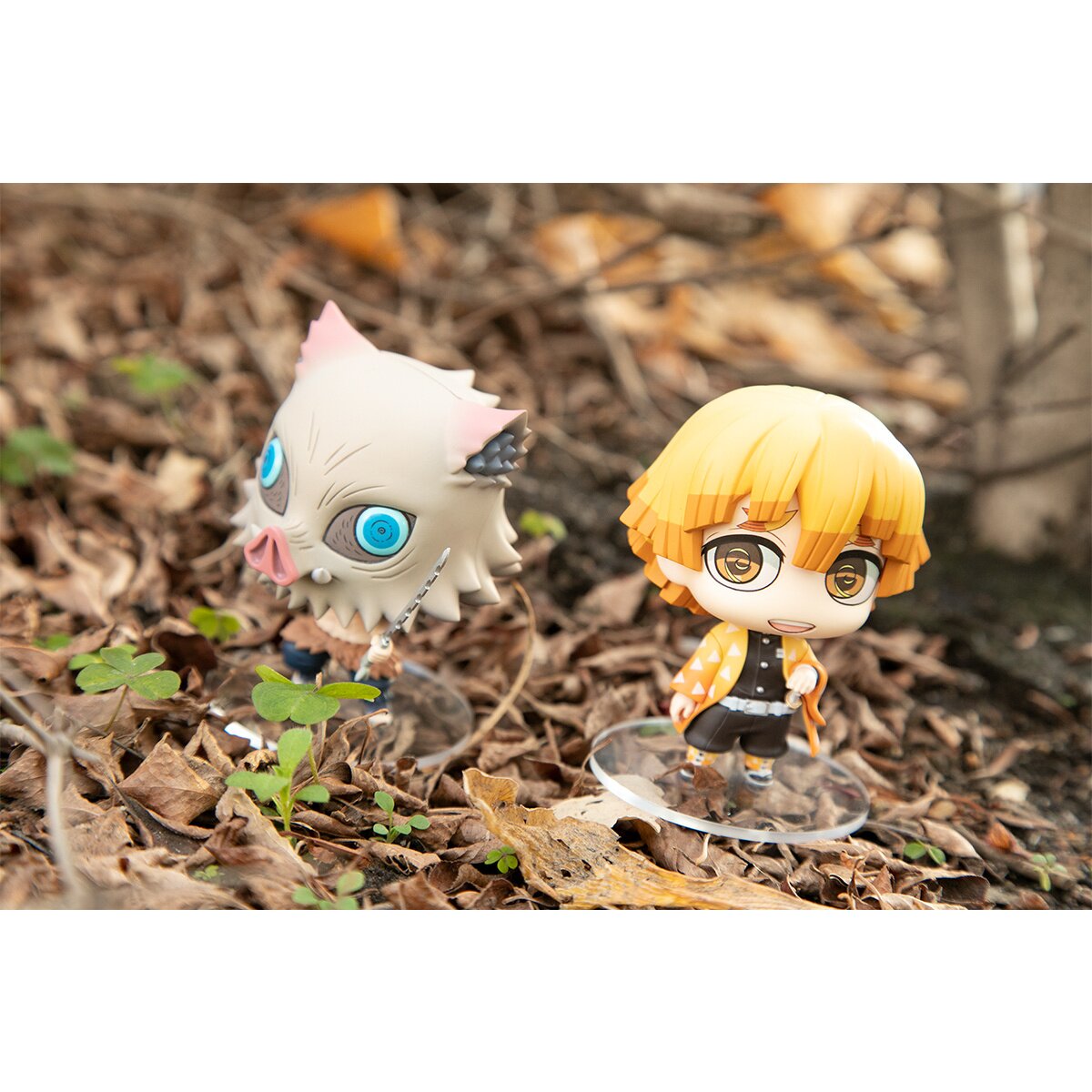 Chimi-Mega Buddy Series [Demon Slayer] Zenitsu & Inosuke w/ Bonus ...
